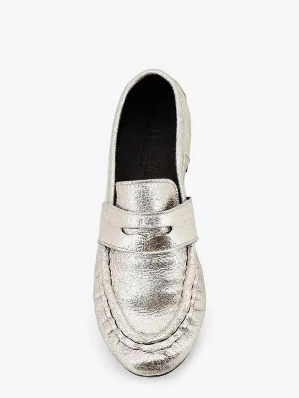 SEMELLE Laminated Leather Loafers