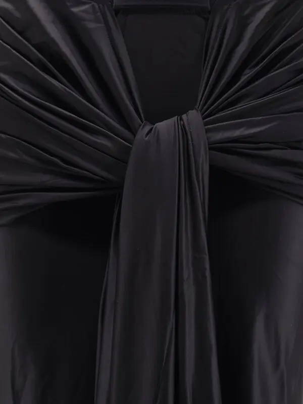 VENUJA Shiny Microfiber Skirt With Satin Effect