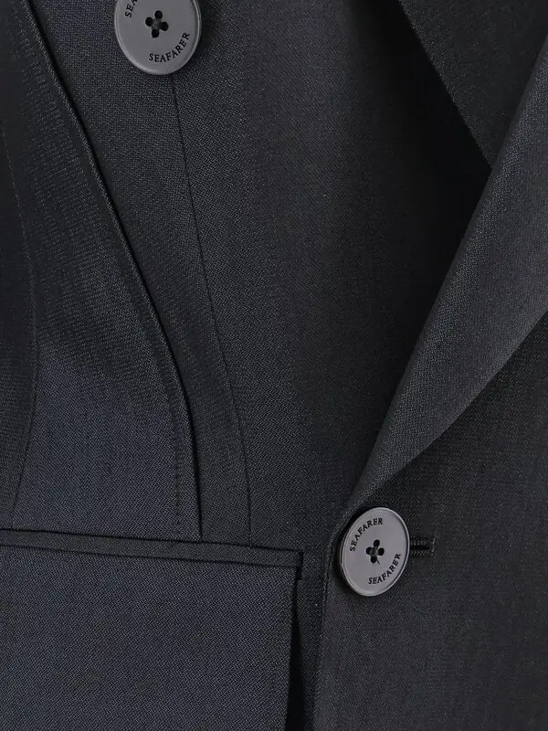 Seafarer Car Virgin Wool And Silk Blazer