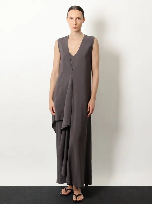 ALYSI Peach Touch Long Dress