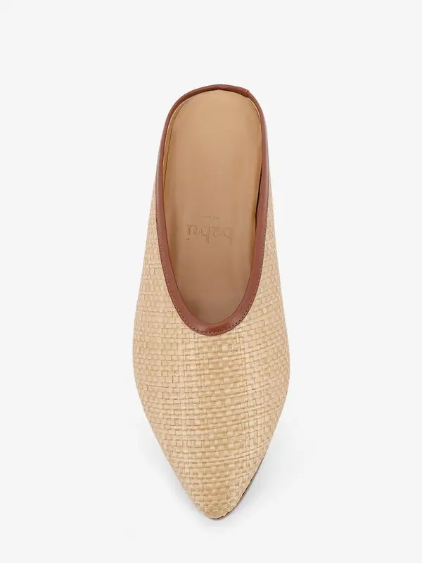 BABÚ MILANO Raffia Sandals