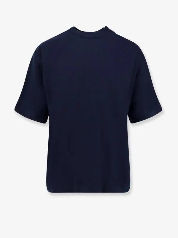HEVO Ripalta T-shirt In Linen And Viscose Blend