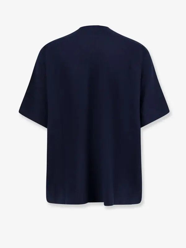 HEVO Ripalta T-shirt In Linen And Viscose Blend