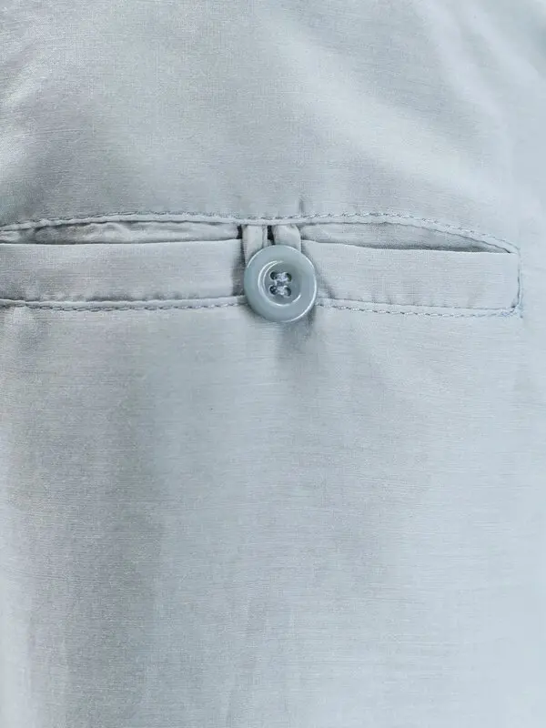 SEMICOUTURE Cotton And Silk Trousers