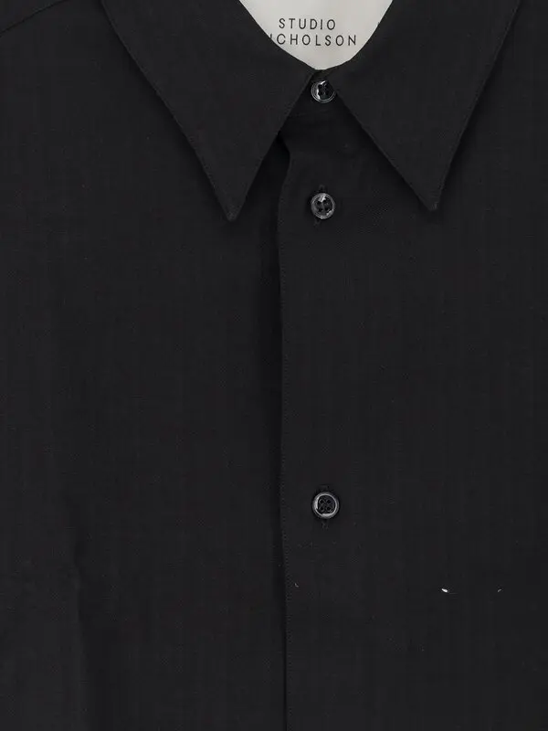 Studio Nicholson Cotton And Linen Blend Sanko Shirt