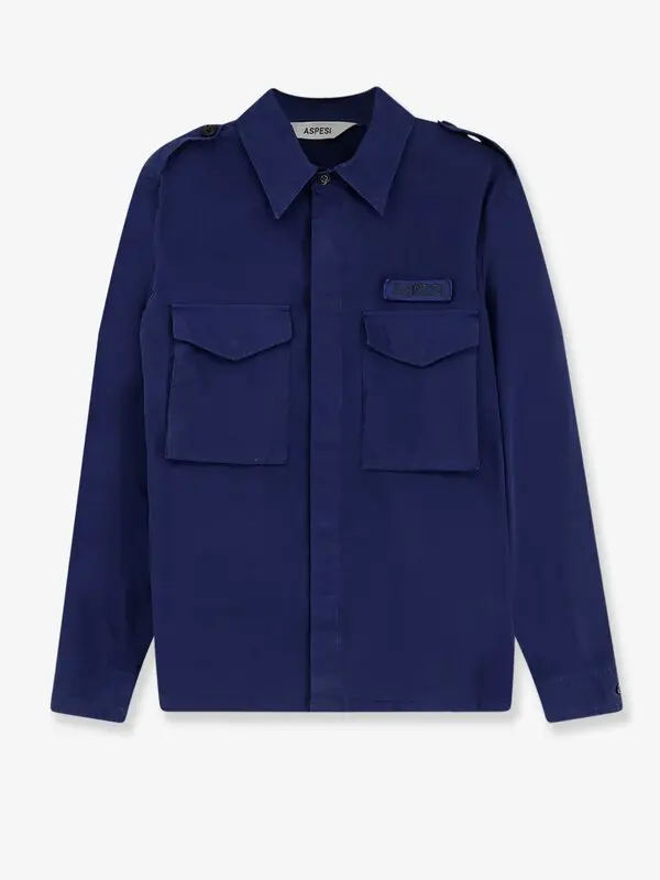 Aspesi Field "lived" Fabric Shirt
