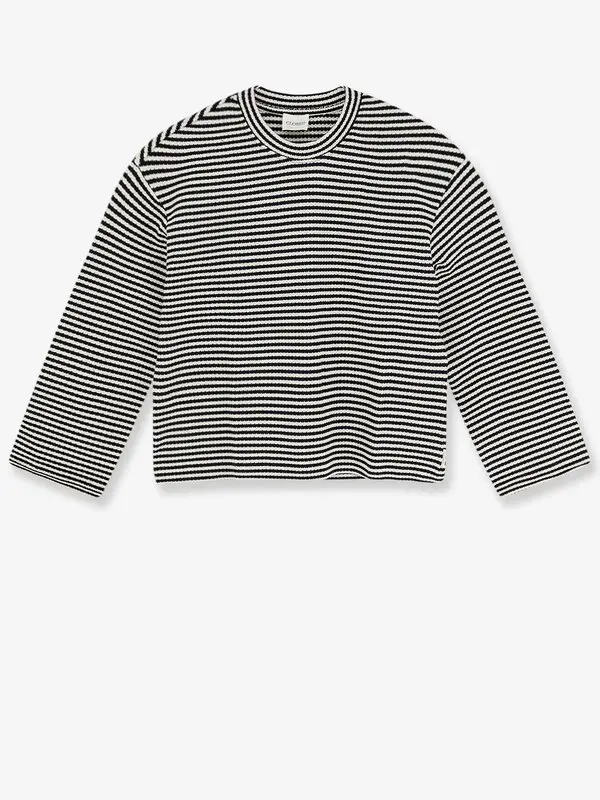 Closed Striped Cotton Sweater