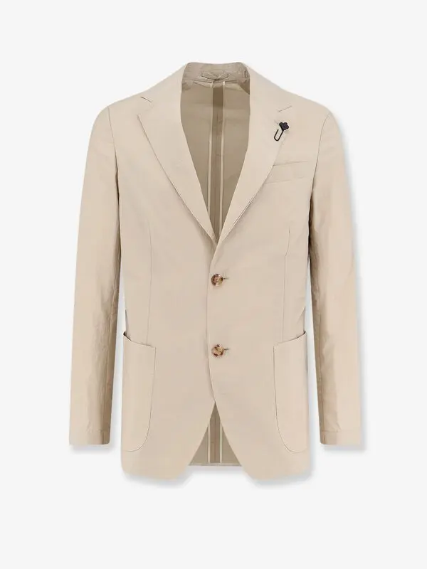 LARDINI Rieti Cotton Blend Blazer