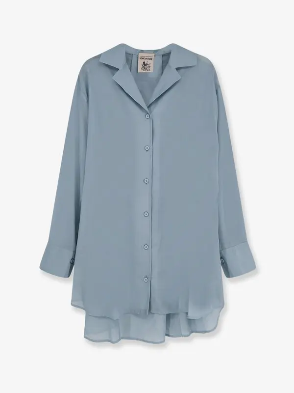 SEMICOUTURE Cotton And Silk Shirt