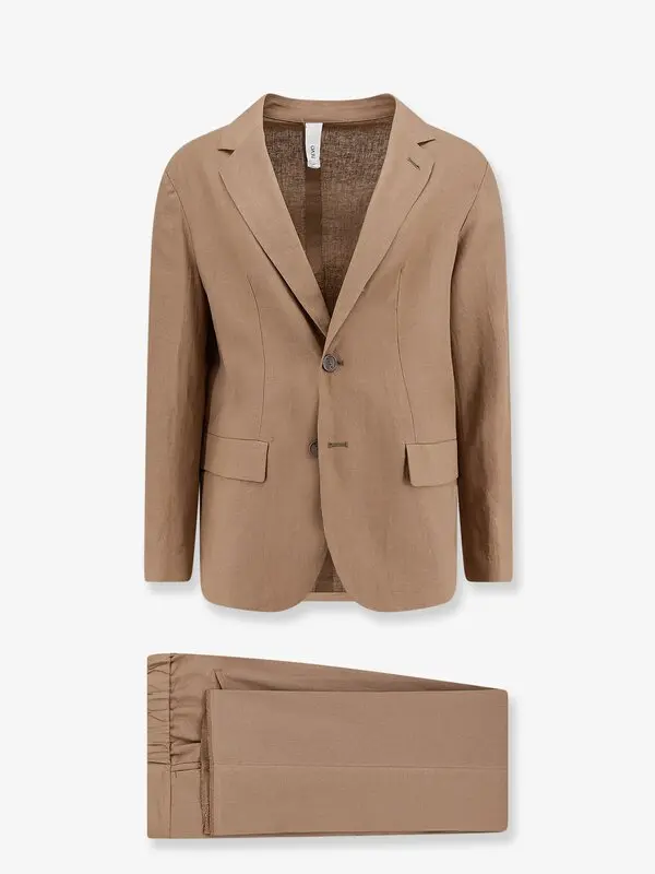 HEVO Galatina Viscose And Linen Suit