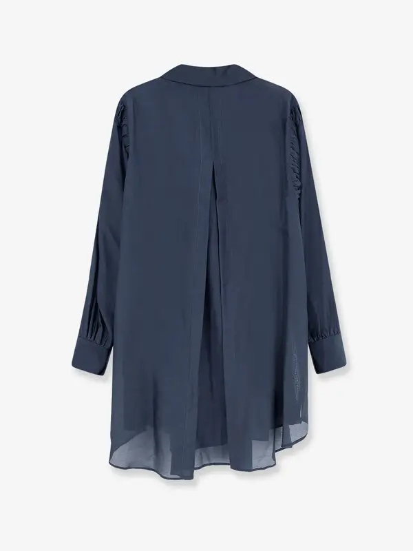 SEMICOUTURE Cotton And Silk Shirt