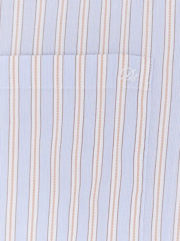 DUNST Striped Cotton Shirt