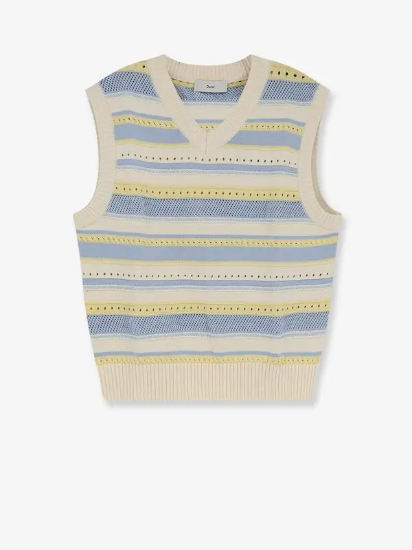 DUNST Sleeveless Cotton Sweater