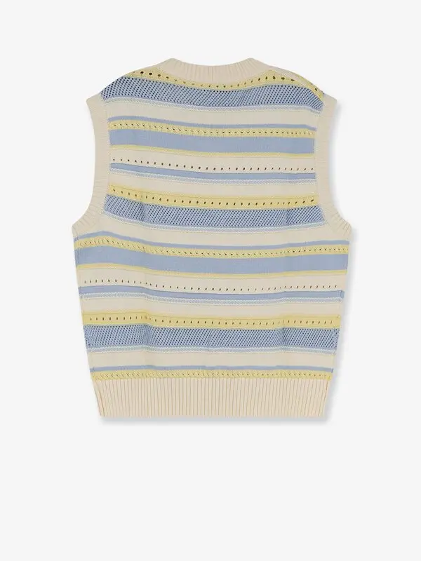 DUNST Sleeveless Cotton Sweater