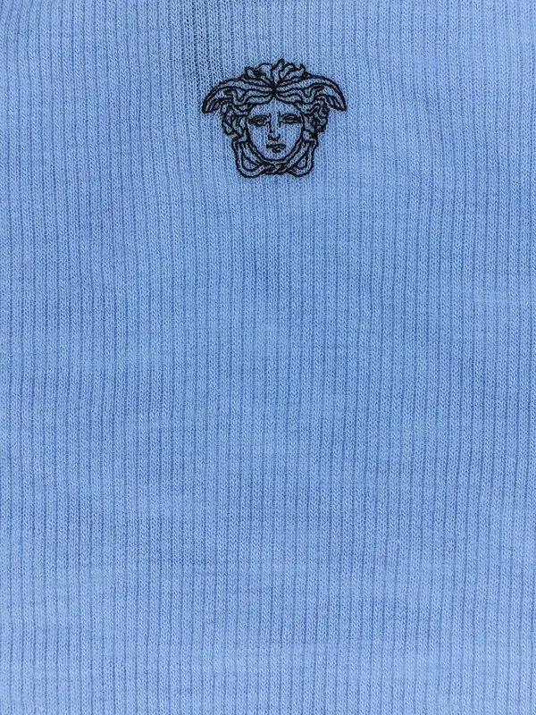 Versace Wool Tank Top With Back Logo