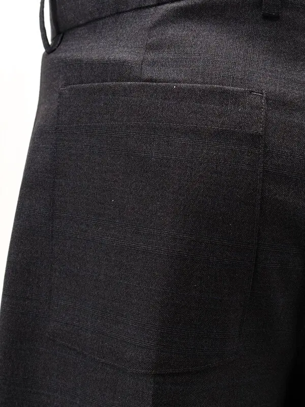 DUNST Pleated Wool And Silk Bermuda Shorts