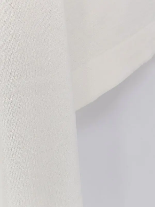 BRAMANI CASHMERE Cotton And Silk Blend T-shirt