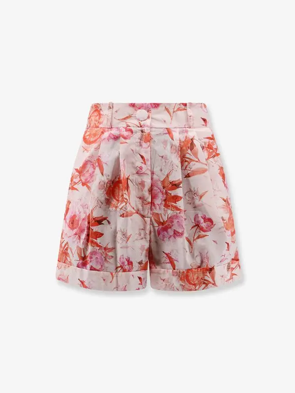 ACTUALEE Printed Cotton Shorts