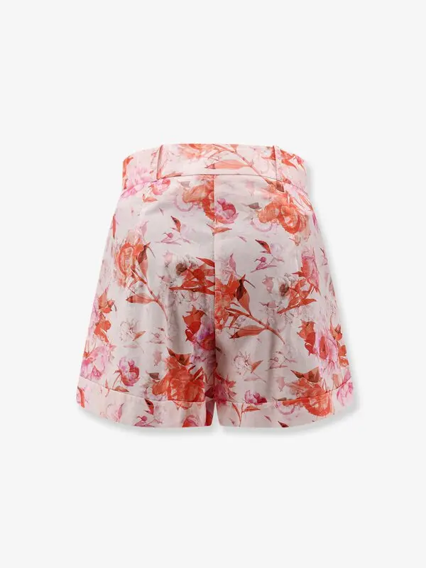 ACTUALEE Printed Cotton Shorts
