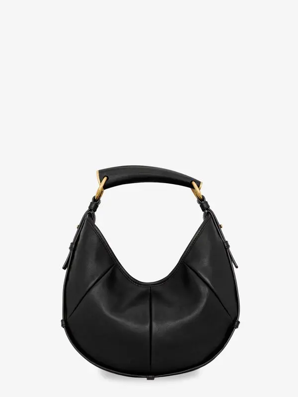 Saint Laurent Mombasa Leather Handbag - Black