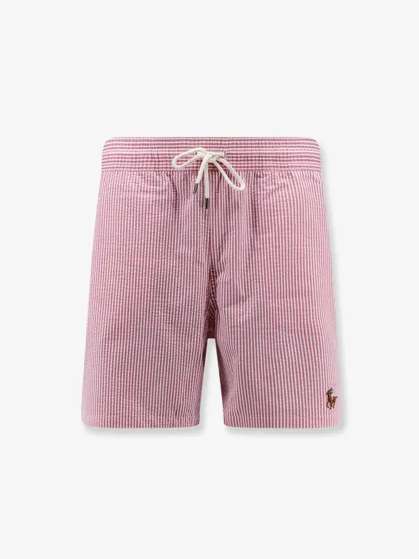 Polo Ralph Lauren Cotton Blend Swim Trunks - Pink