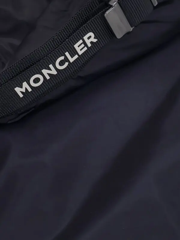Moncler Trestraou Down Jacket With Grosgrain Profiles