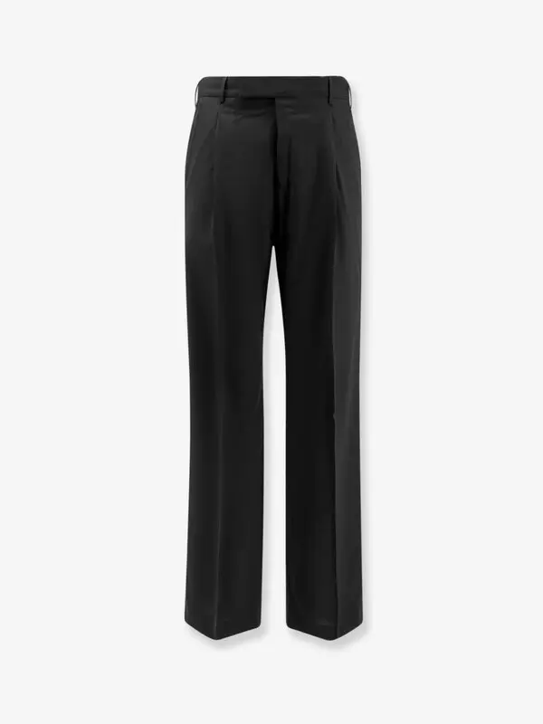 PT TORINO Virgin Wool Pleated Trousers
