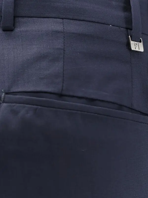 PT TORINO Virgin Wool Pleated Trousers