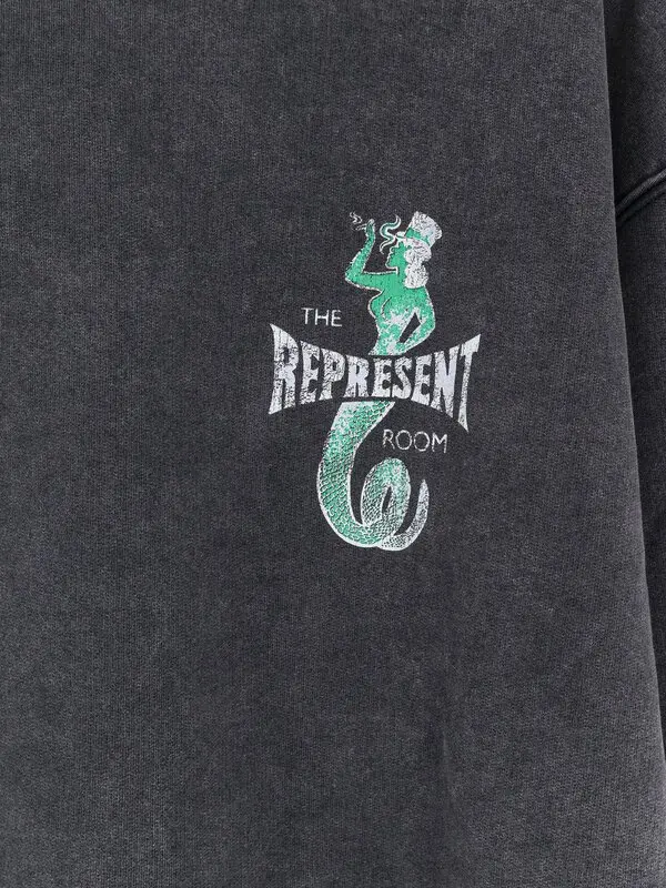 REPRESENT Cotton Sweatshirt With Print On The Front