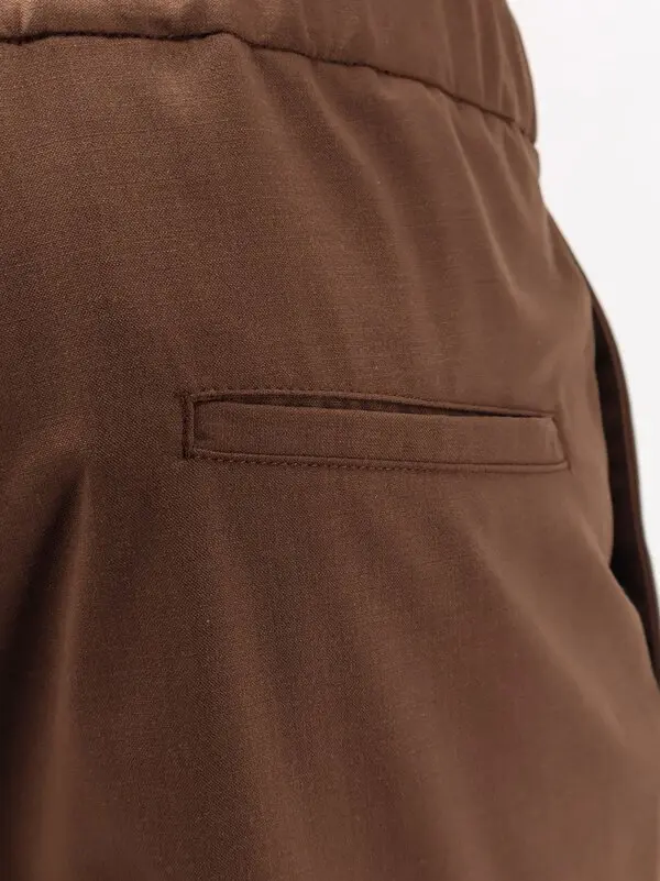 HEVO Torre Chianca Wool Blend Trousers