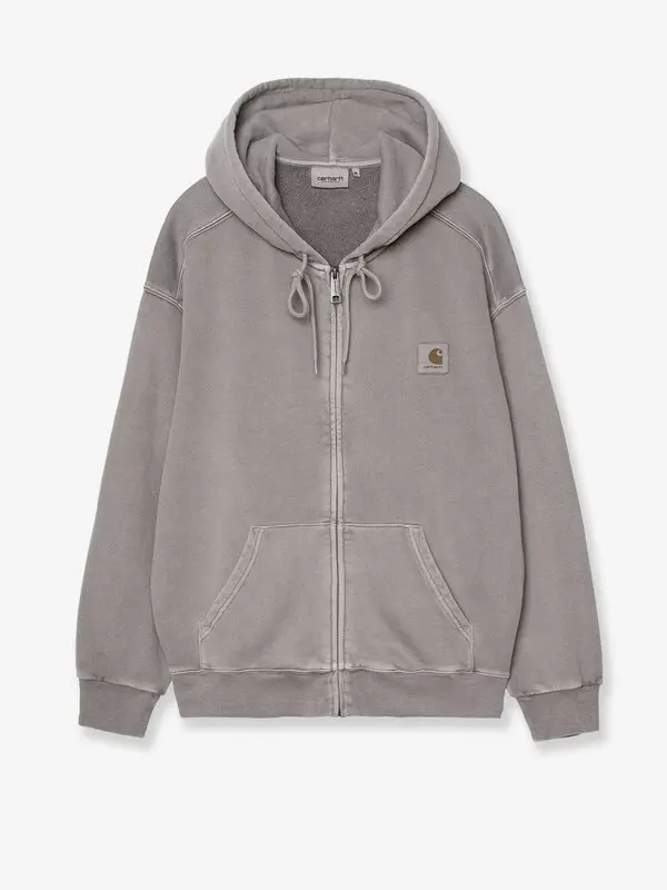 Carhartt Work In Progress Nelson Cotton Sweatshirt - Grey