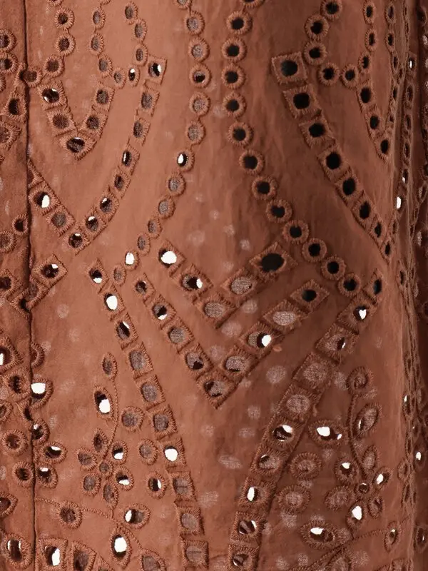 MC2 SAINT BARTH Inez Sangallo Lace Trousers