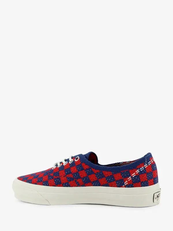 VANS Lx Authentic 44 Fabric Sneakers With Checkerboard Pattern