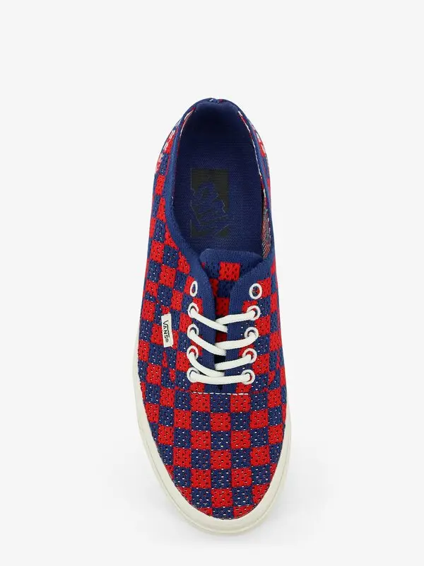 VANS Lx Authentic 44 Fabric Sneakers With Checkerboard Pattern
