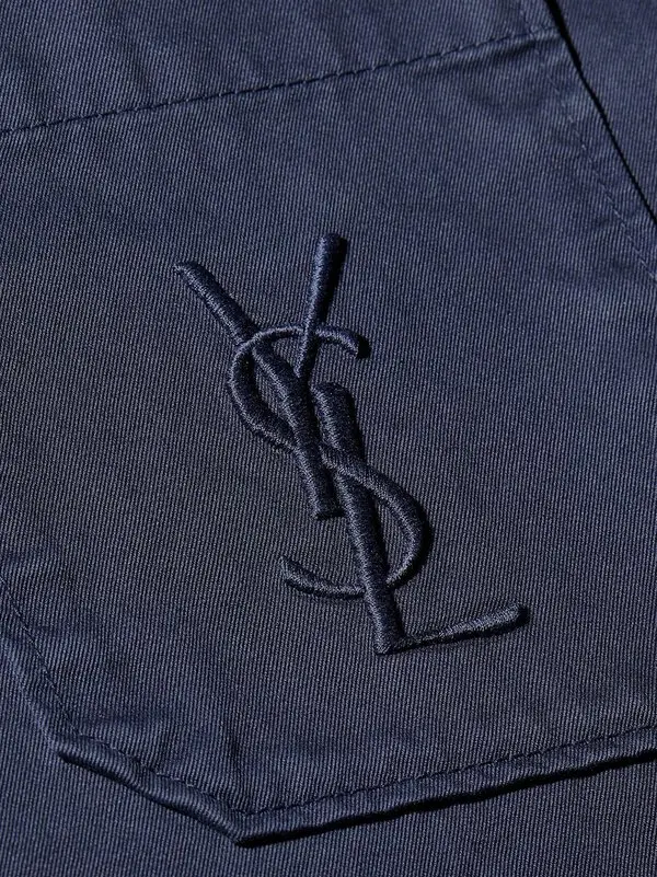 Saint Laurent Cassandre Certified Cotton Overshirt