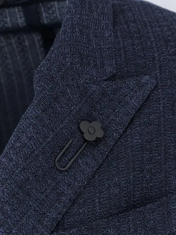 LARDINI Liknit Double-breasted Blazer