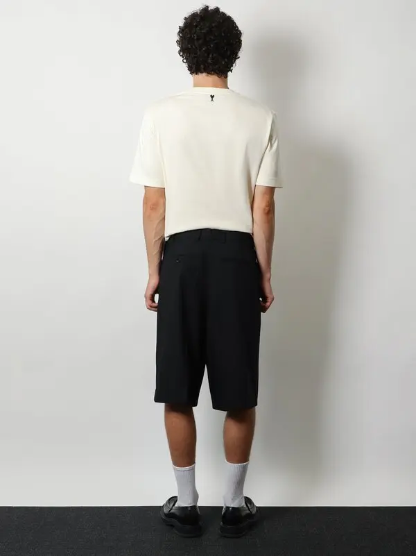 AMI Paris Virgin Wool Shorts
