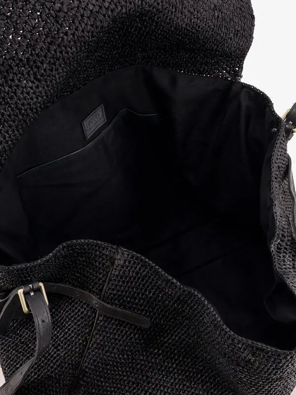IBELIV Alpha Raffia Shoulder Bag