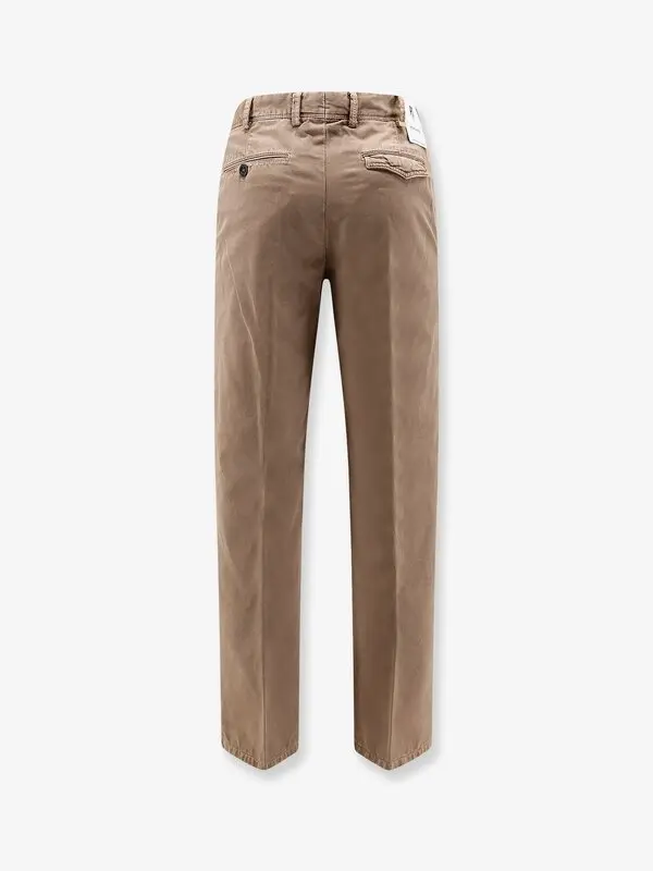 PT TORINO Reworked Michael Deluxe Cotton Trousers - Beige