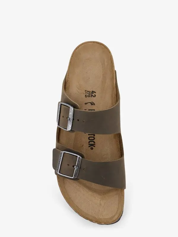 BIRKENSTOCK Arizona Leather Sandals - Green