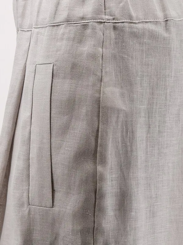 SEMICOUTURE Linen Trousers