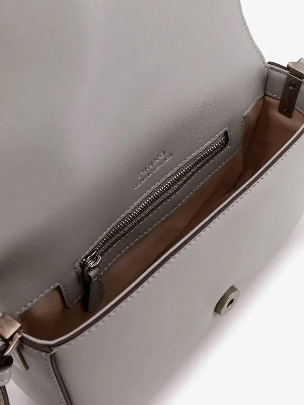 Pinko Mini Love Bag Leather Crossbody Bag