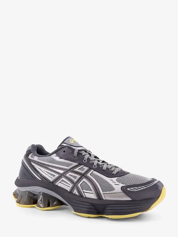 Asics Gel-kinetic Mesh Sneakers With Contrasting Inserts