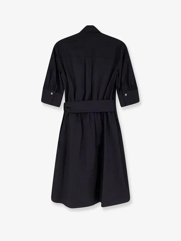 Pinko Aline Stretch Cotton Dress - Black