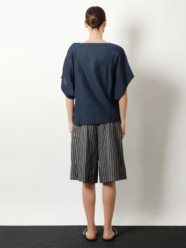 Soeur Issa Top In Linen Blend