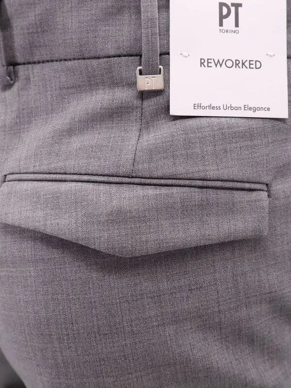 PT TORINO Reworked Michael Stretch Virgin Wool Trousers