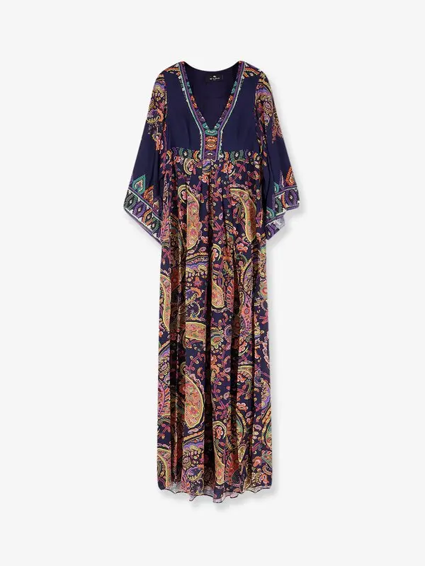 Etro Viscose Long Dress