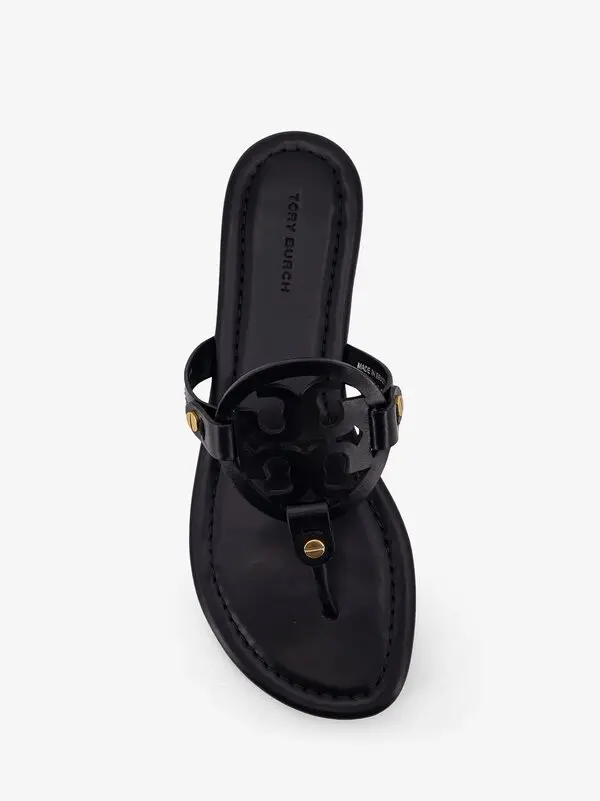 Tory Burch Miller Leather Thong Sandals