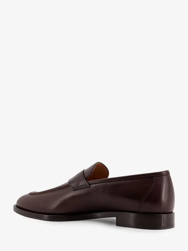 Loro Piana Sergio Walk Leather Loafers