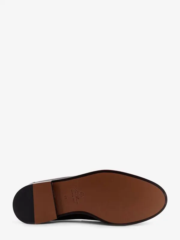 Loro Piana Sergio Walk Leather Loafers